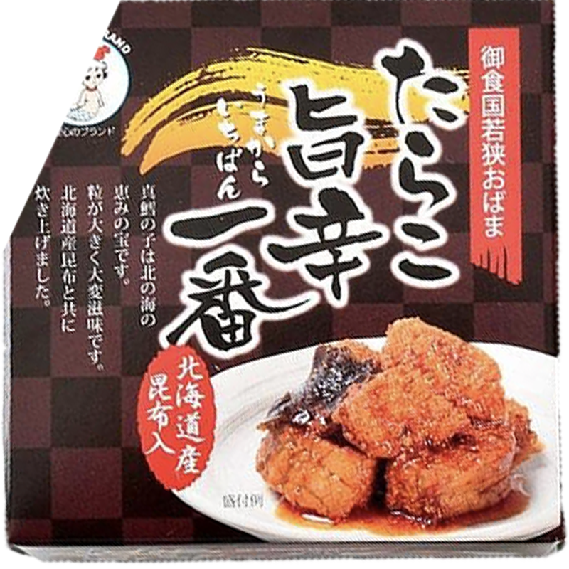 Canned Spicy Cod Roe 香辣鳕鱼子 たらこうまから一番 - mr.kanso